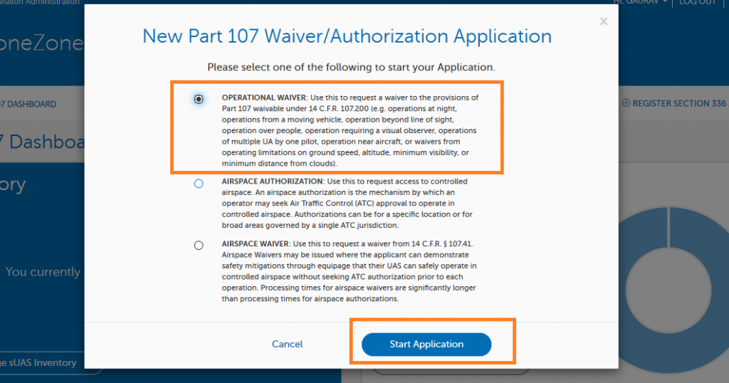 FAADroneZone - How to Apply for a Part 107 Waiver - Drone U™