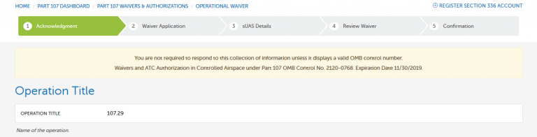 FAADroneZone - How to Apply for a Part 107 Waiver - Drone U™